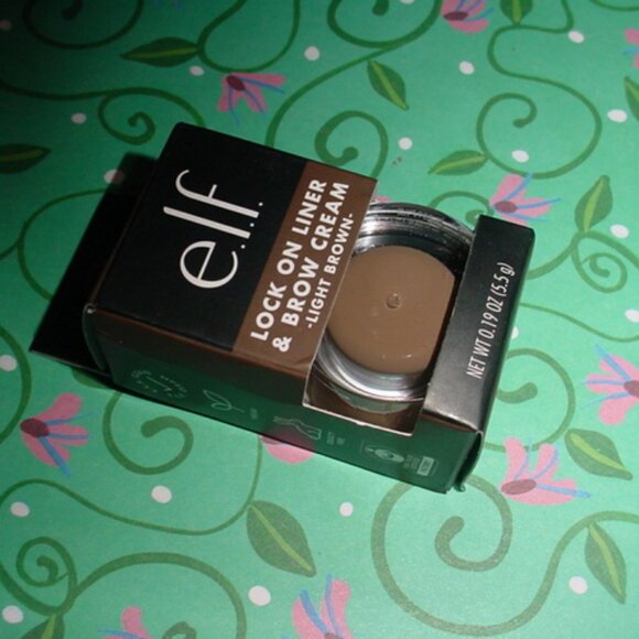 ELF | Makeup | Elf Nib Lock On Liner Brow Cream Light Brown | Poshmark